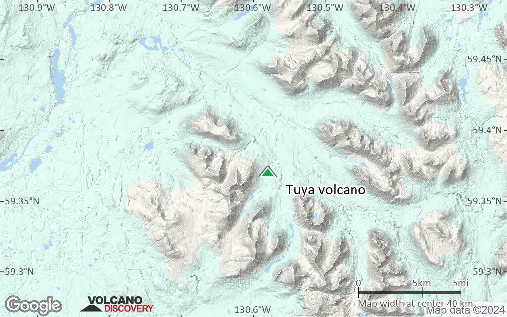 Tuya Volcano, Canada - Facts & Information | VolcanoDiscovery