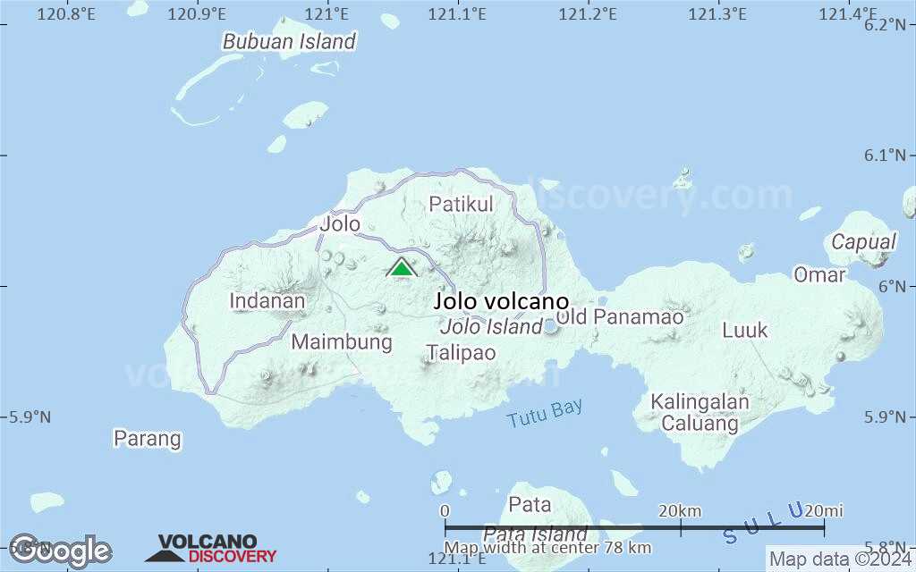 Jolo Volcano, Sulu Islands (Philippines) - Facts & Information ...