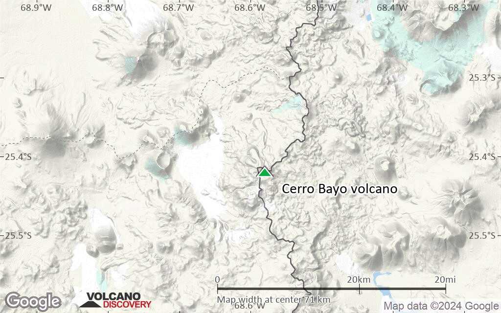 Cerro Bayo Volcano, Chile / Argentina - facts & information ...