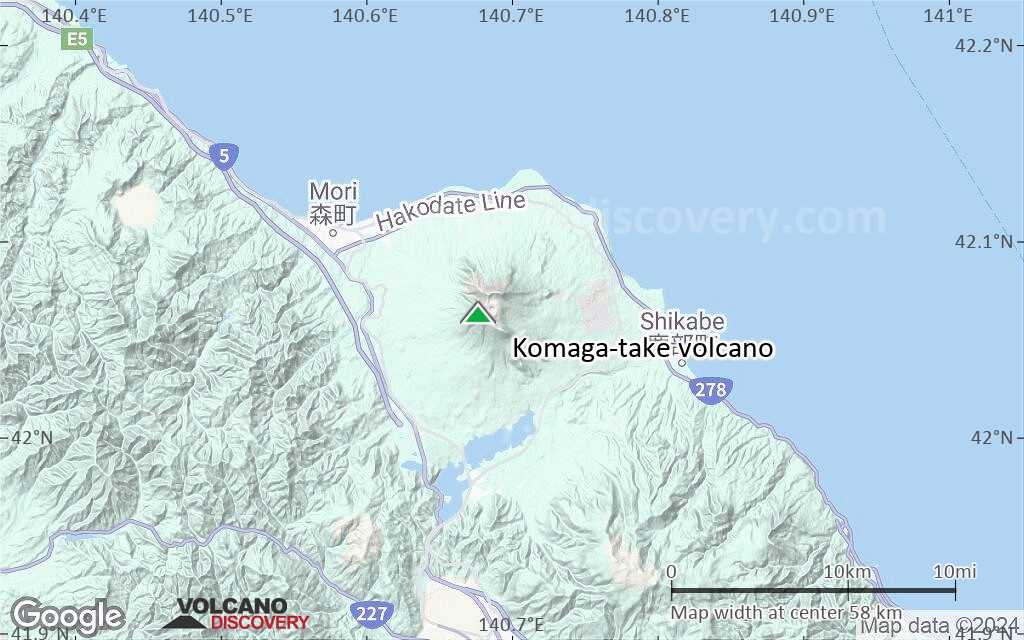 Komaga-take Volcano, Hokkaido (Japan) - Facts & Information ...
