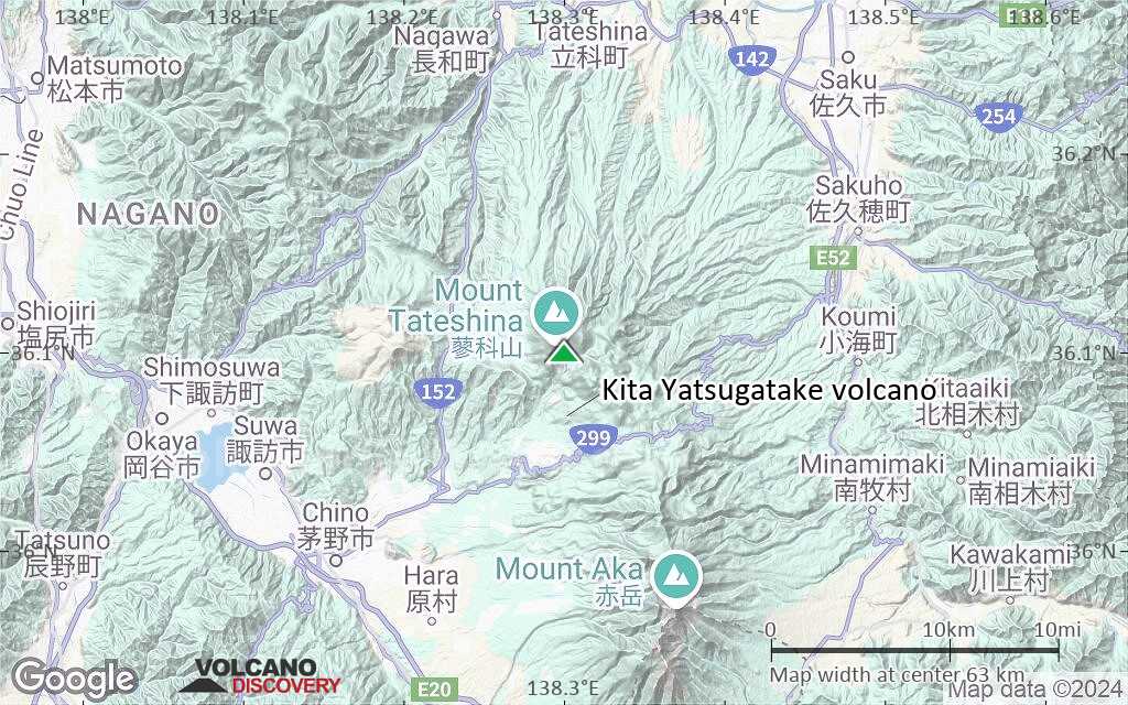Kita Yatsuga-take Vulkan, Honshu (Japan) - Information | VolcanoAdventures
