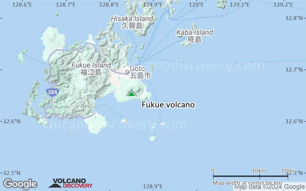Fukue Volcano, Kyushu (Japan) - facts & information | VolcanoAdventures