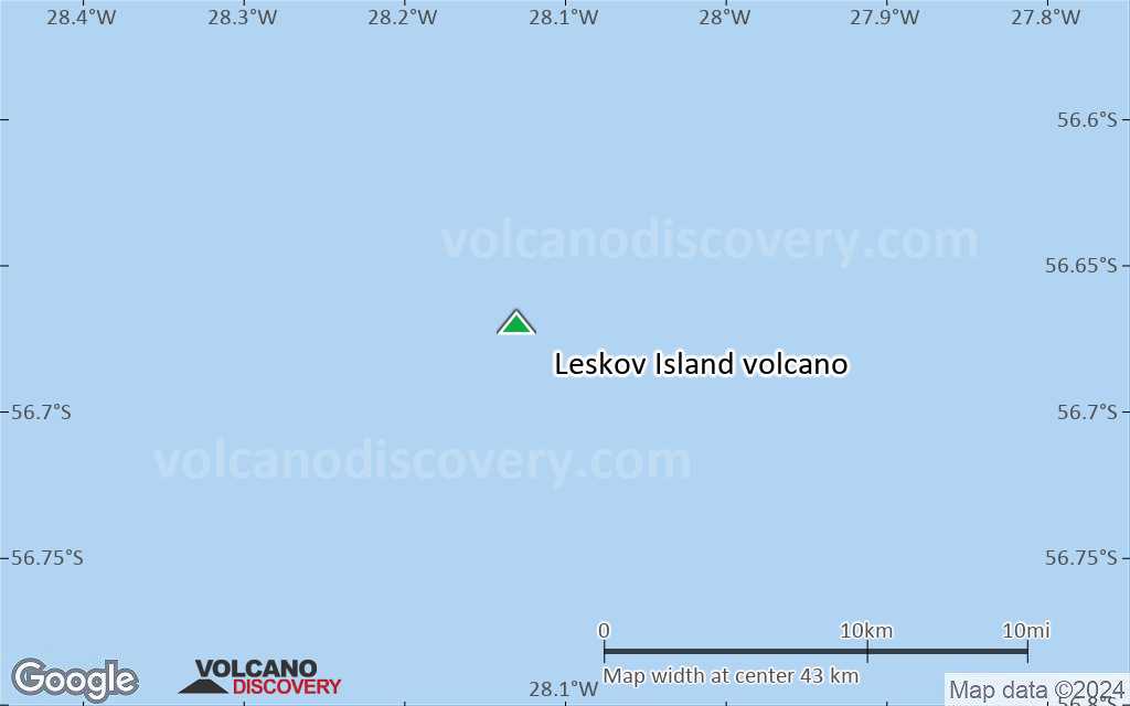 Leskov Island Volcano, United Kingdom, South Sandwich Is - facts ...