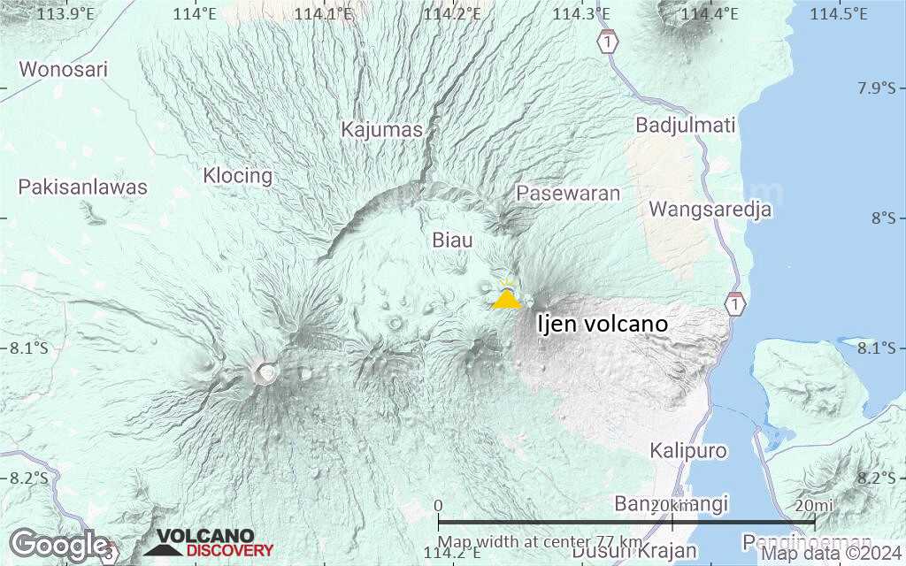 Ijen Volcano, East Java (Indonesia) - Facts & Information ...