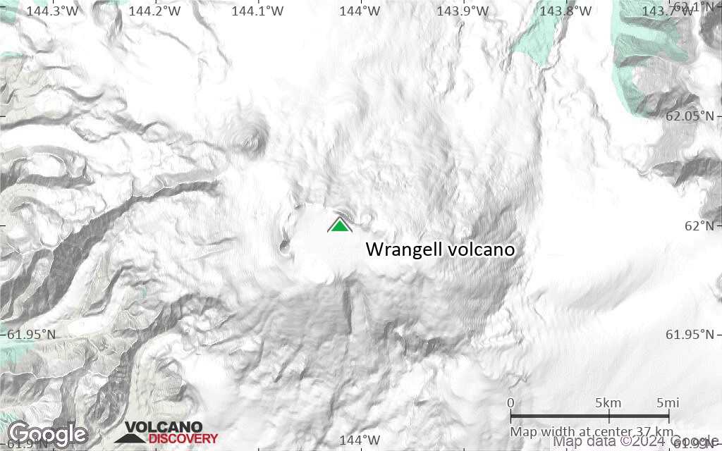 Wrangell Volcano, United States, Eastern Alaska - Facts & Information ...