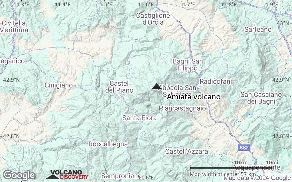 Amiata Volcan, Italie (Southern Europe) - Infos | VolcanoAdventures