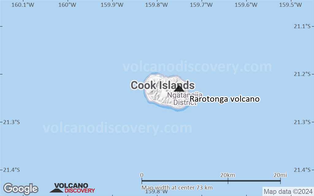 Rarotonga volcano (Cook Islands, New Zealand) facts & information ...