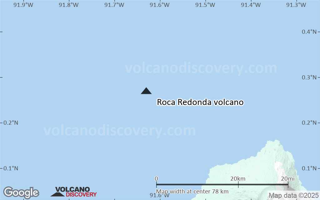 Roca Redonda volcano (Galapagos Islands, Ecuador) facts & information ...