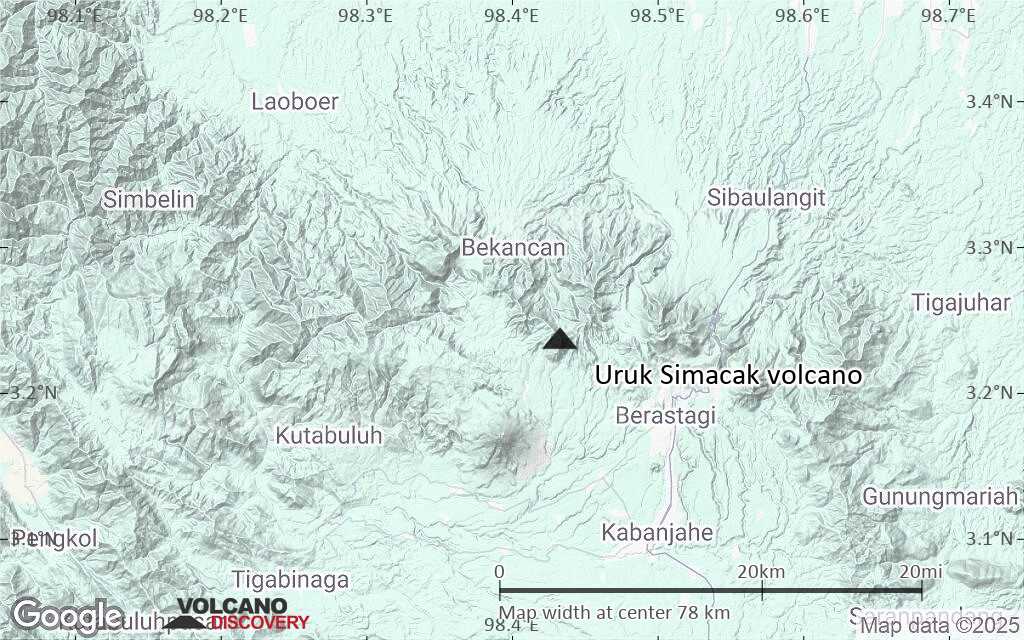 Uruk Simacak volcano (Sumatra, Indonesia) facts & information ...