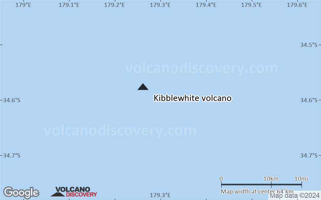 Kibblewhite volcano (New Zealand) facts & information | VolcanoAdventures