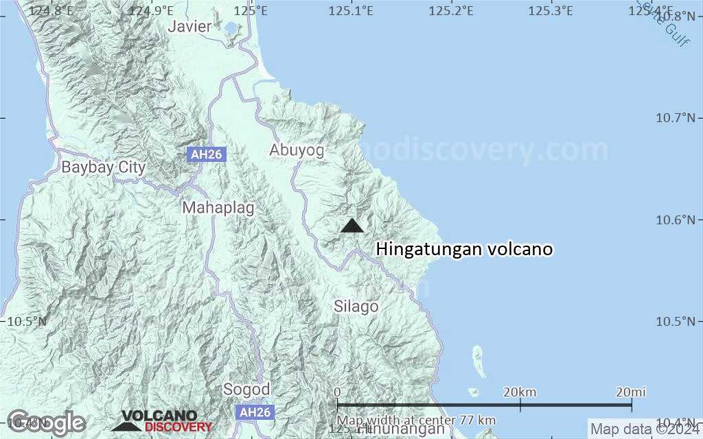 Hingatungan volcano (Leyte Island, Philippines) facts & information ...