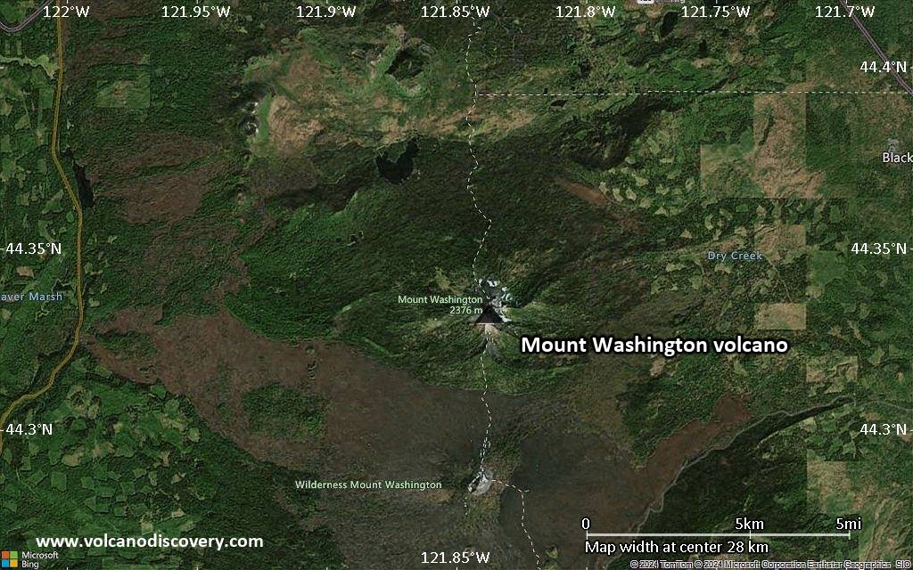 Mount Washington Volcan, Oregon (Canada and USA (mainland)) - Infos ...