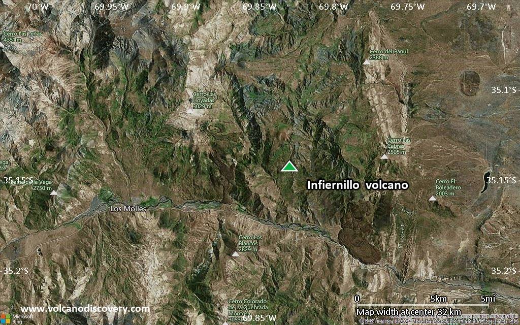 Infiernillo Volcano, Argentina - facts & information | VolcanoAdventures
