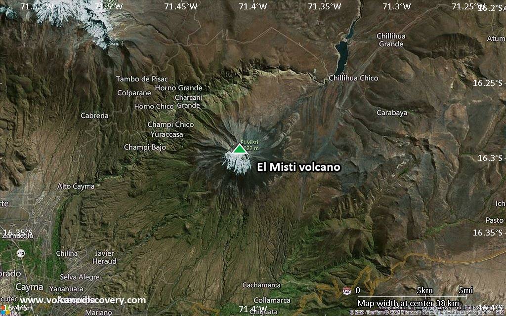 El Misti Volcano, Peru - Facts & Information | VolcanoDiscovery