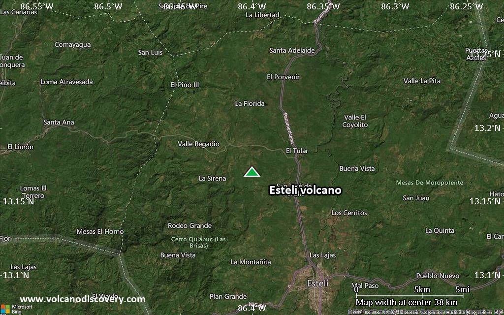 Esteli Volcano, Nicaragua - Facts & Information | VolcanoDiscovery