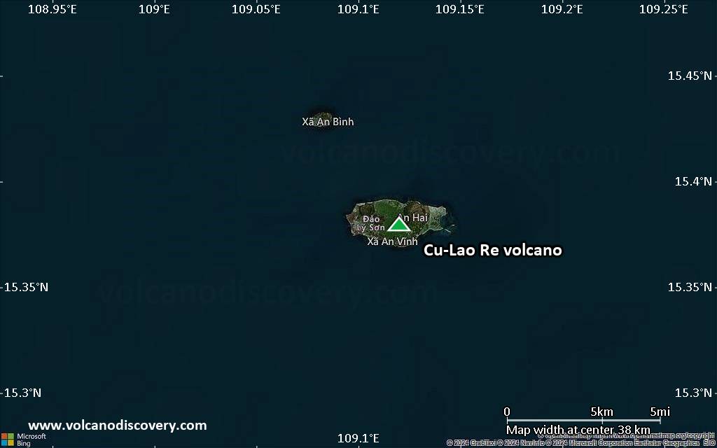 Cu-Lao Re Volcano, Vietnam - facts & information | VolcanoDiscovery