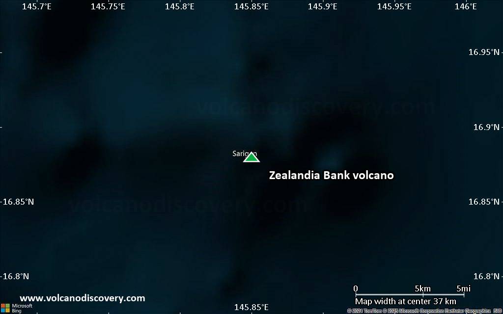 Zealandia Bank Volcan, United States, Mariana Islands - Infos ...
