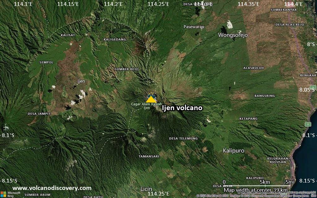 Ijen Volcano, East Java (Indonesia) - Facts & Information ...