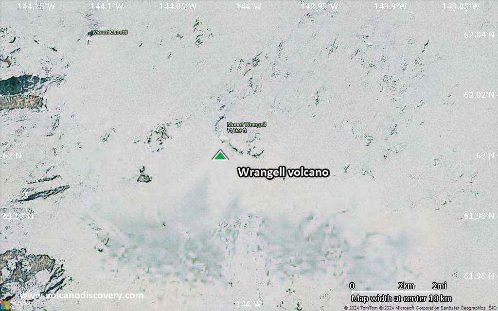 Wrangell Volcano, United States, Eastern Alaska - Facts & Information ...