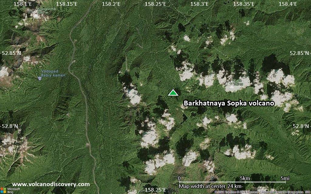 Barkhatnaya Sopka Vulkan, Kamchatka, Russia - Information ...