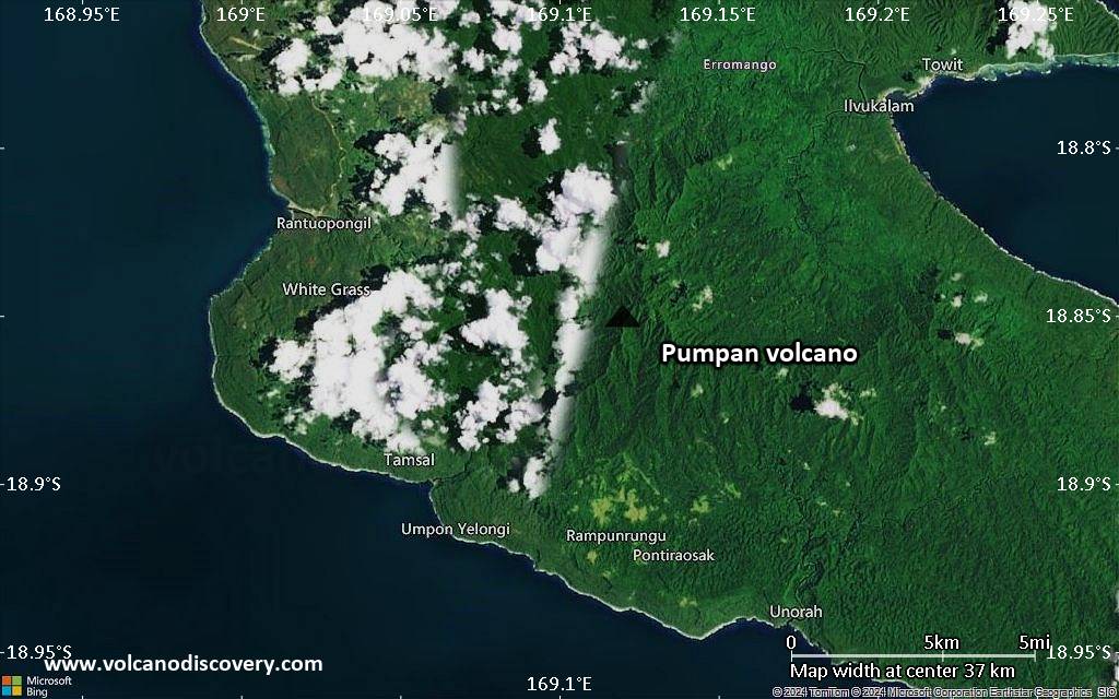 Pumpan volcano (Vanuatu) facts & information | VolcanoAdventures