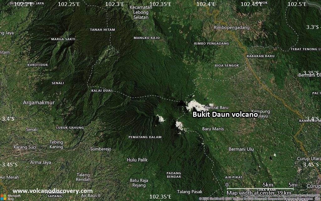 Bukit Daun Volcan, Sumatra (Indonésie) - Infos | VolcanoAdventures