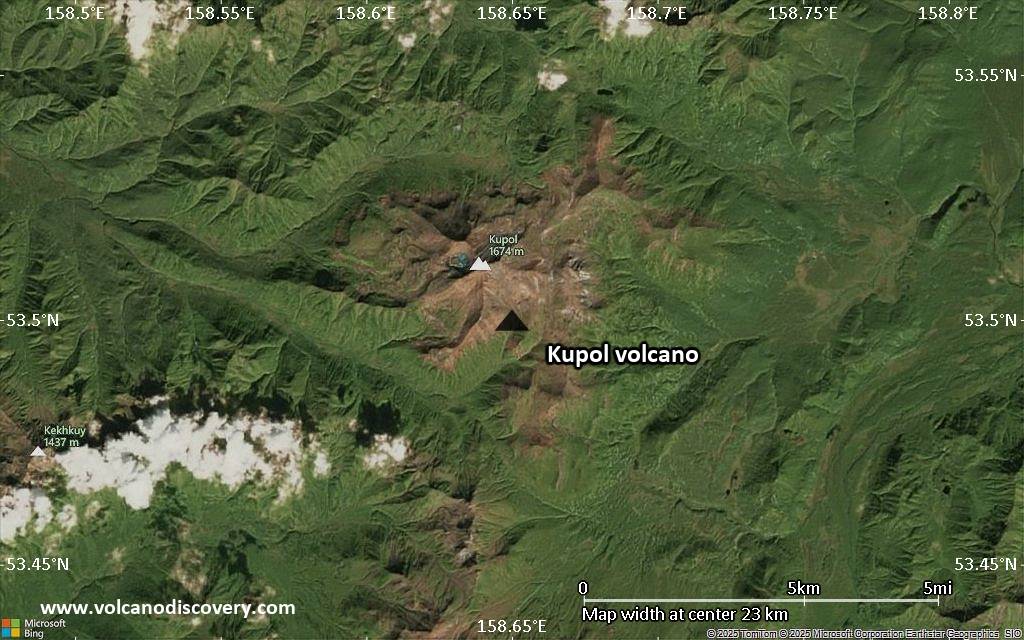 Kupol volcano (Kamchatka Peninsula, Russia) facts & information ...