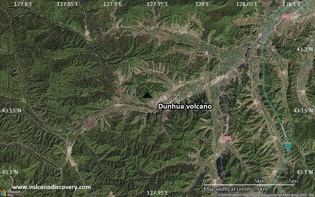 Dunhua volcano (China) facts & information | VolcanoAdventures
