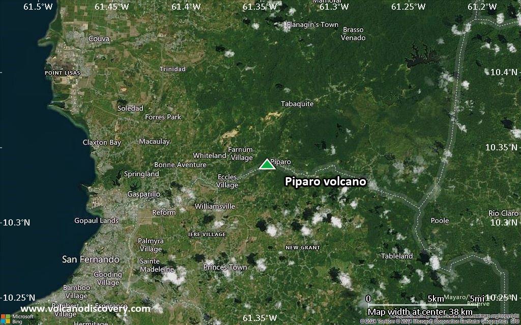 Piparo mud Volcano, Trinidad: Facts & Information | VolcanoDiscovery