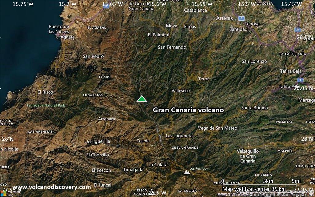 Gran Canaria Volcano, Spain - facts & information | VolcanoDiscovery