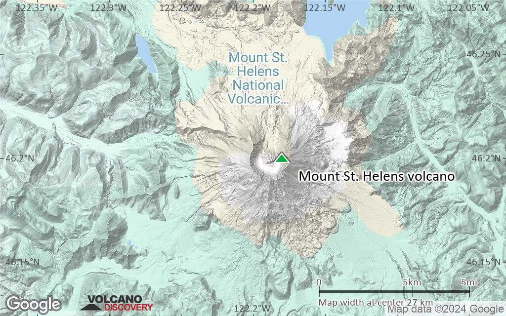 Mount St. Helens Volcan, Washington (Canada and USA (mainland)) - Infos