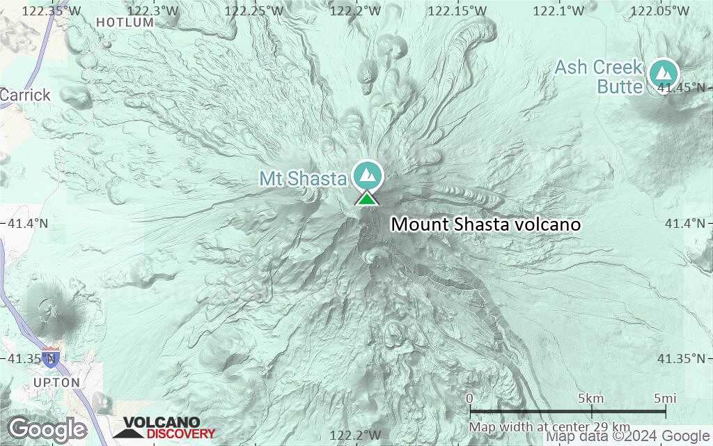 Mount Shasta Volcano, California (Canada and USA (mainland)) - Facts ...