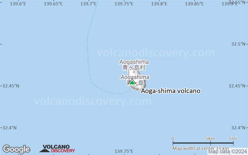 Aoga-shima Volcano, Izu Islands (Japan) - Facts & Information ...
