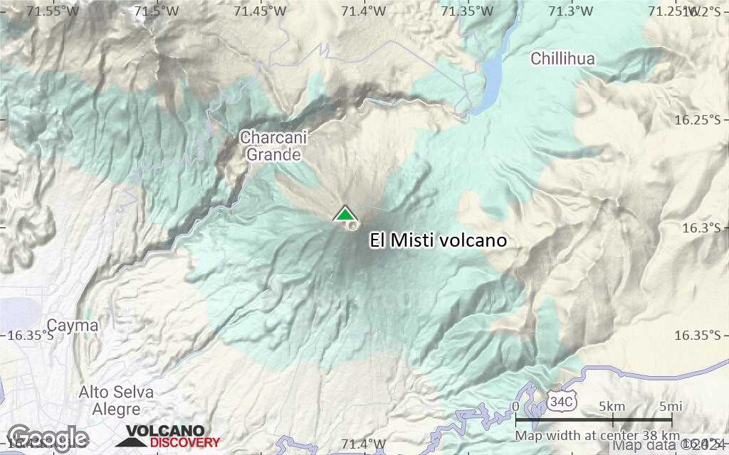 El Misti Volcano, Peru - Facts & Information | VolcanoDiscovery
