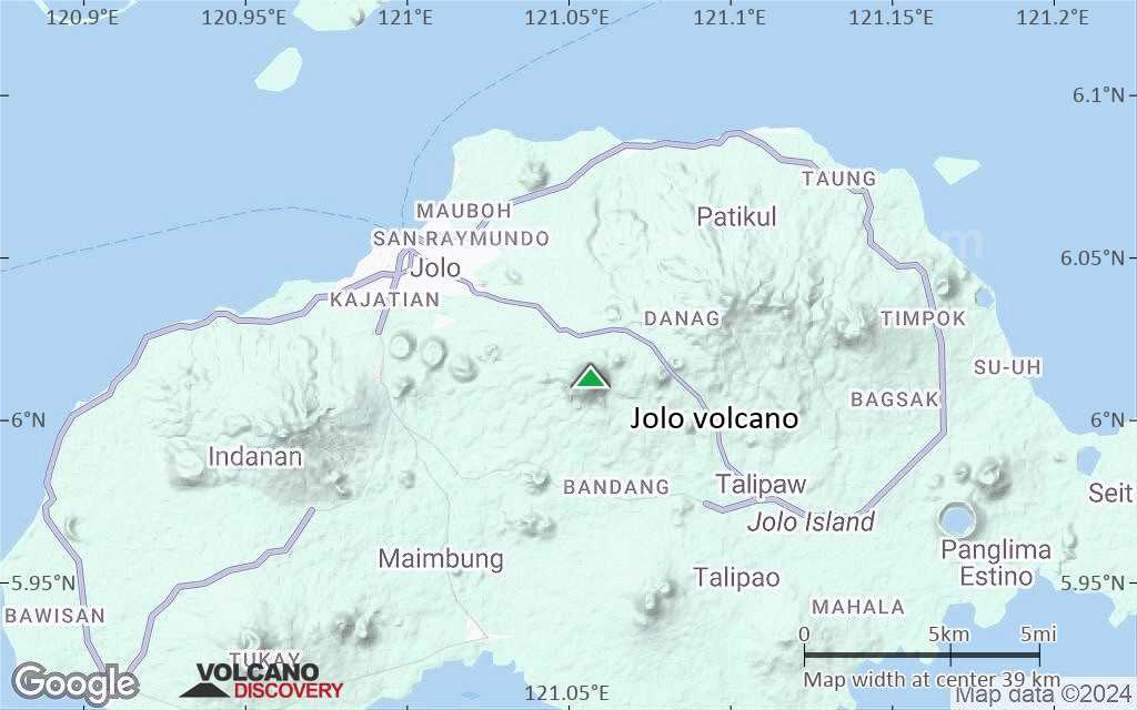 Jolo Volcano, Sulu Islands (Philippines) - Facts & Information ...