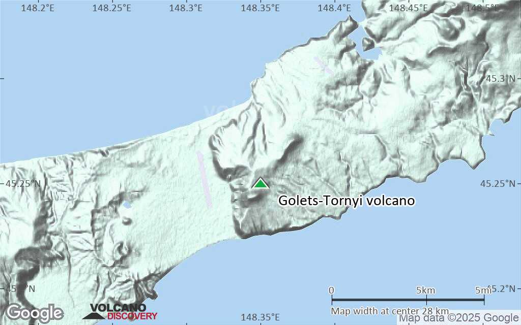 Golets-Tornyi Volcano, Iturup Island (Kuril Islands) - facts & information