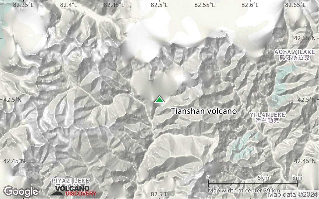 Tianshan Volcan, China - Infos | VolcanoAdventures