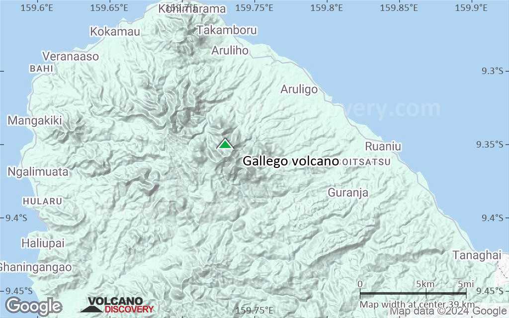 Gallego Volcan, Guadalcanal Province, Solomon islands - Infos ...