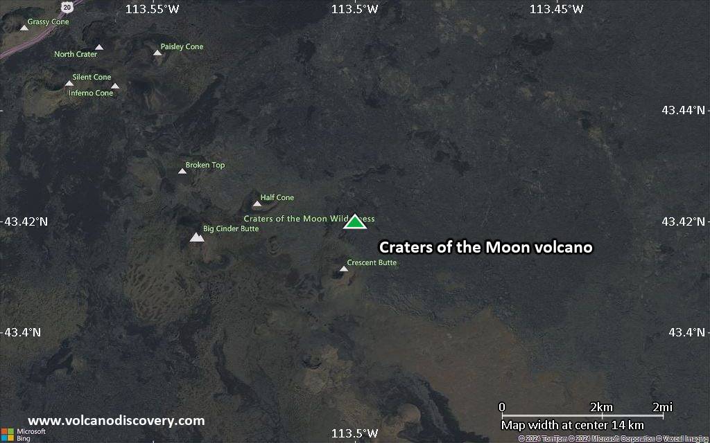 Craters of the Moon Volcano, Idaho (Canada and USA (mainland)) - facts ...