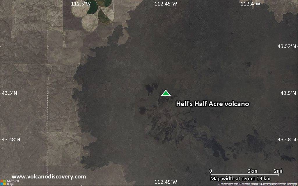 Hell's Half Acre Volcano, Idaho (Canada and USA (mainland)) - facts ...