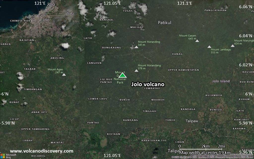Jolo Volcano, Sulu Islands (Philippines) - Facts & Information ...