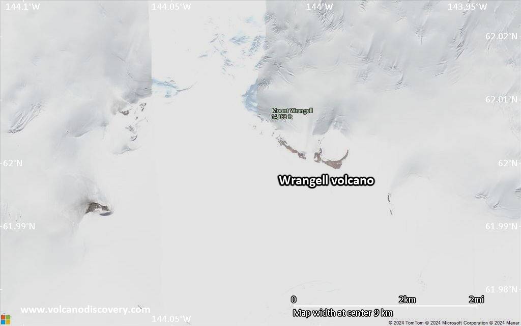 Wrangell Volcano, United States, Eastern Alaska - Facts & Information ...
