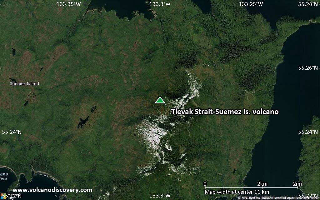 Tlevak Strait-Suemez Is. Volcano, United States, Eastern Alaska - facts ...