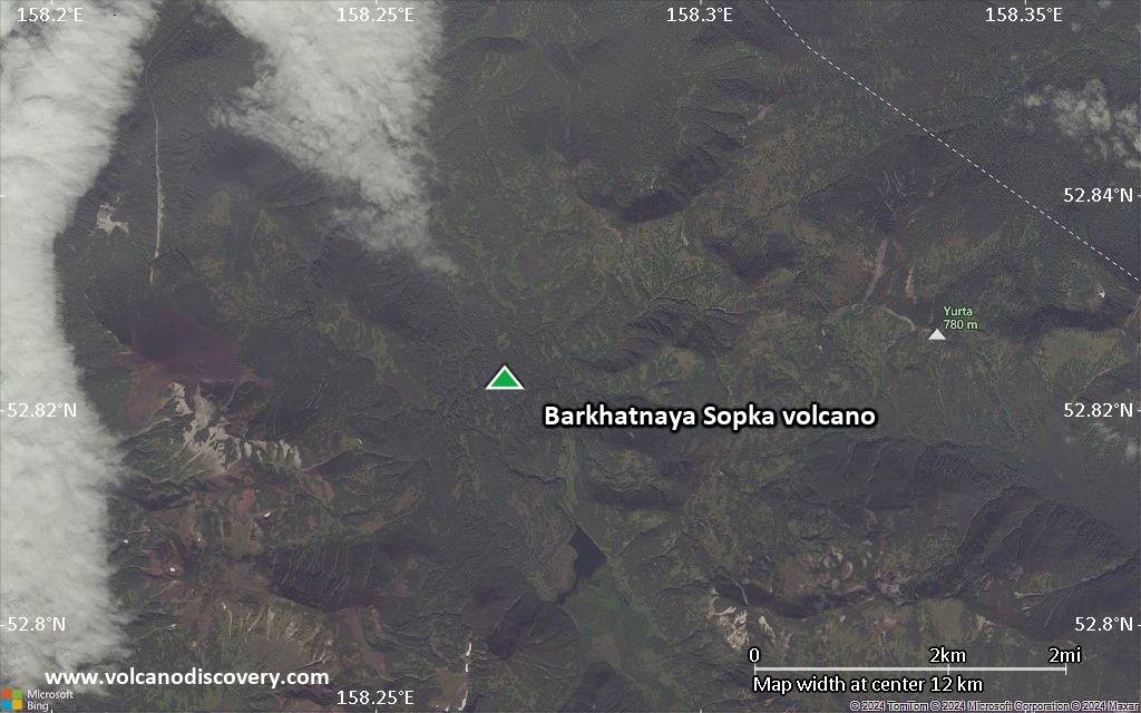 Barkhatnaya Sopka Vulkan, Kamchatka, Russia - Information ...