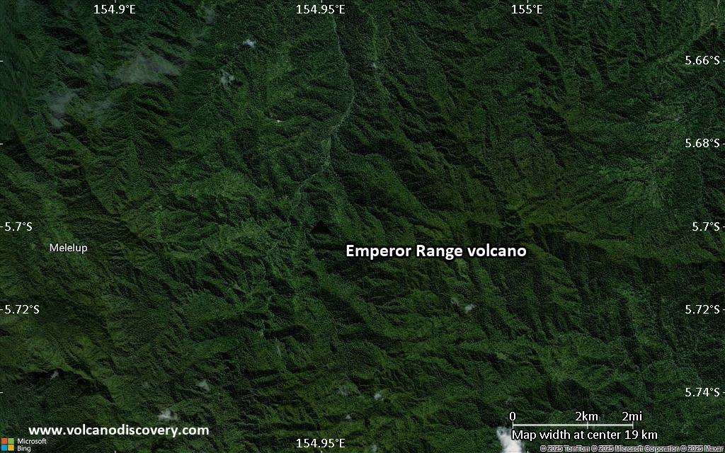 Emperor Range volcano (Papua New Guinea) facts & information ...