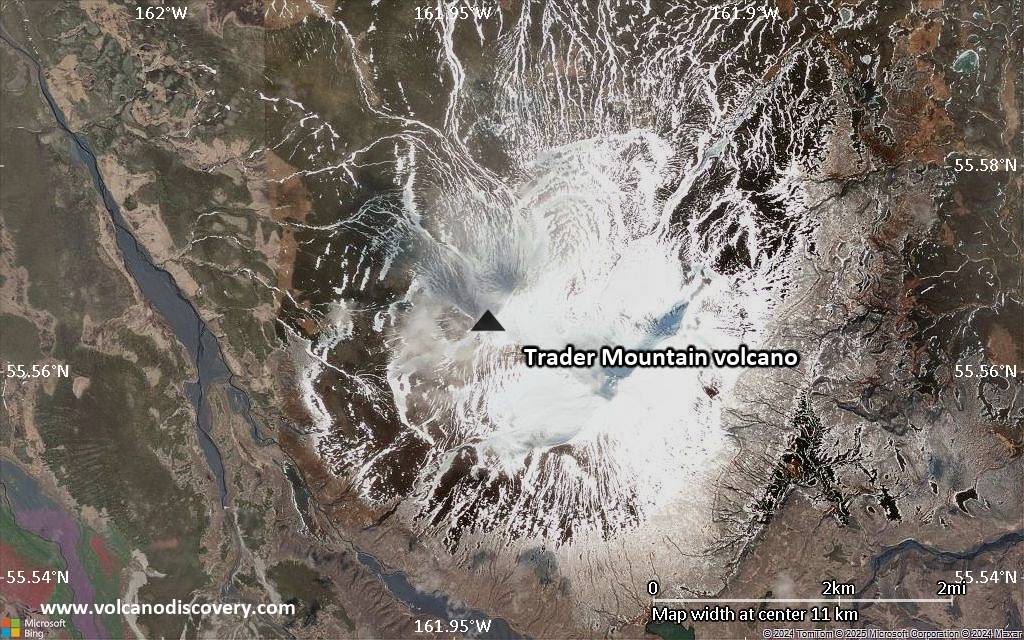 Trader Mountain volcano (Alaska Peninsula, United States) facts ...