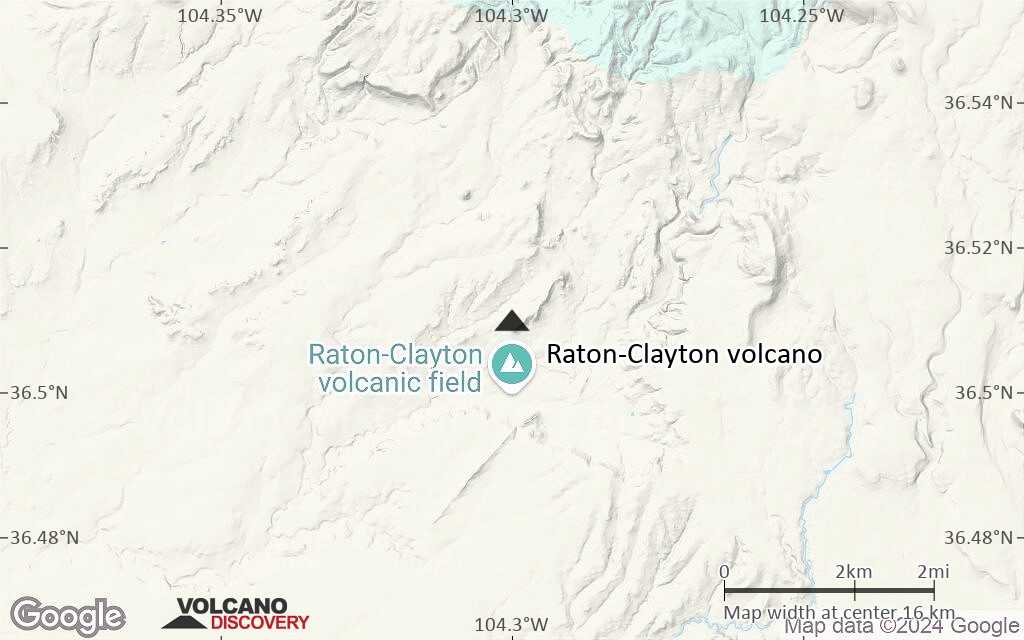 Raton-Clayton Volcano, New Mexico (Canada and USA (mainland)) - facts ...
