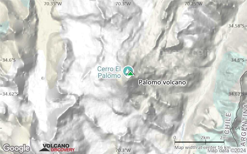 Palomo Volcan, Chile - Infos | VolcanoAdventures