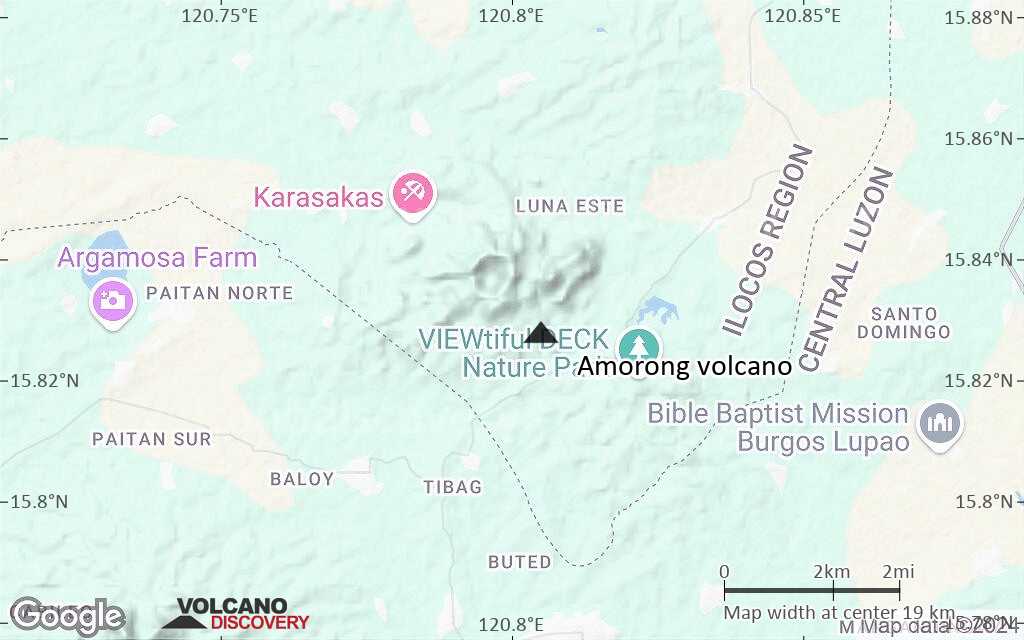 Amorong Vulkan, Luzon Island (Philippines) - Information ...