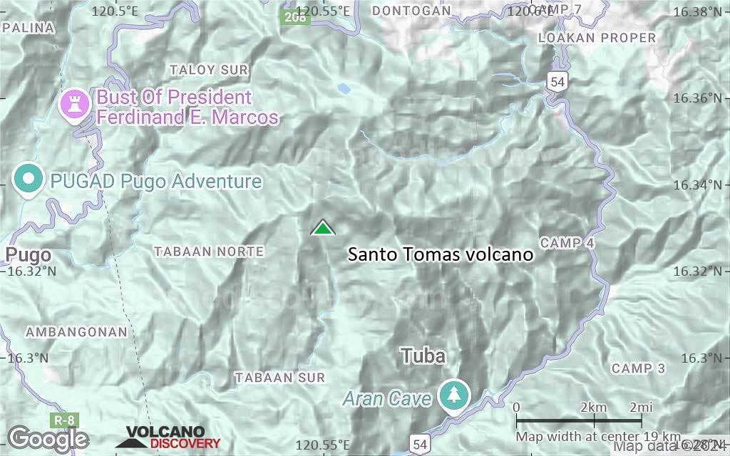 Santo Tomas Vulkan, Luzon Island (Philippines) - Information ...
